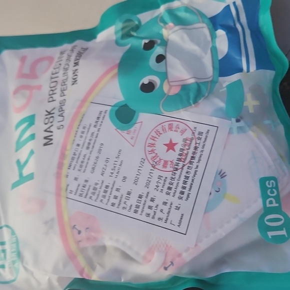 Source Unknown | Accessories | Kids Toddler Kn95 Mask Protective 3face ...